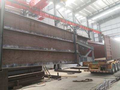 Cina Costruzione d'acciaio d'acciaio prefabbricata di Corten della trave di ponte pedonale della capriata della ferrovia in vendita