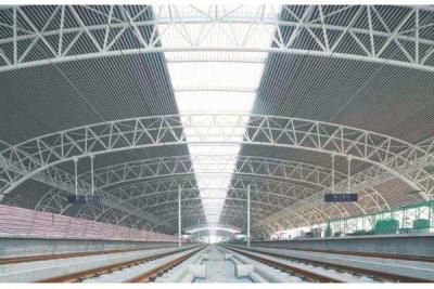 China construção de aço galvanizada 50ft resistente do armazém da fabricação do fardo do telhado de 20ft 30ft 40ft à venda