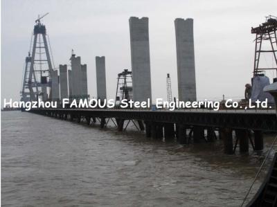 Cina L'acciaio attraverso Bailey Truss Bridge Construction Ready modulare ha fatto la costruzione in vendita