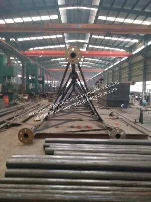Cina La torre tubolare della grata struttura il montaggio galvanizzato la telecomunicazione elettrica della lamiera sottile in vendita