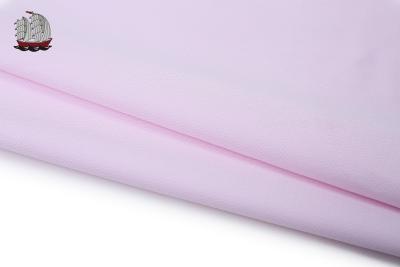 China 130gsm Dobby Shirting Fabric Pink Herringbone Fabric Moisture Absorbent for sale