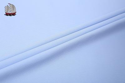 China Wrinkle Resistant Light Blue Shirt Fabric Soft Crisp Formal Shirting Fabric for sale