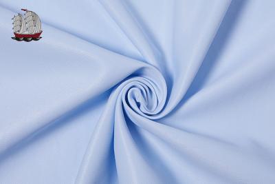 China Balanced Cotton Poly Fabric C50T50 High Density Plain Shirt Fabric for sale