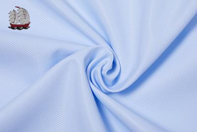 China 180X100 Density Jacquard Fabric 125gsm Year Round Shirting Fabric for sale