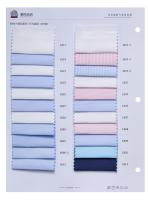 China Balanced Cotton Poly Fabric C50T50 High Density Plain Shirt Fabric for sale