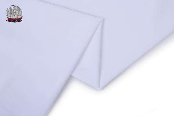 Quality TR8020 Corporate Uniform Fabric TR Twill Fabric Sanded Soft White for sale