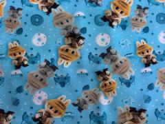 Labubu printed fabric
