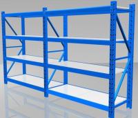 China Light Duty Commercial Steel Multi Level Flow Pallet Racking 300-800kg Capacity for sale