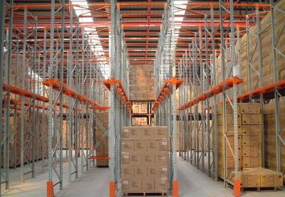 Cina Disponibile su scaffalature di stoccaggio in acciaio industriale con vernice in polvere in vendita