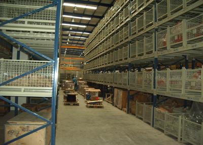 China Multi Level Heavy Duty Storage Rack High Strength Steel Pallet Racking For Warehouses for sale