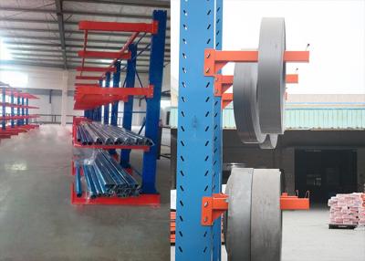 China Powder Coating Structural Steel Storage Racks Warehouse Cantilever Racking Systems for sale