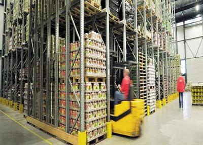 China Steel Q235B Industrial Pallet Rack Shelving , Drive Through Pallet Rack System for sale