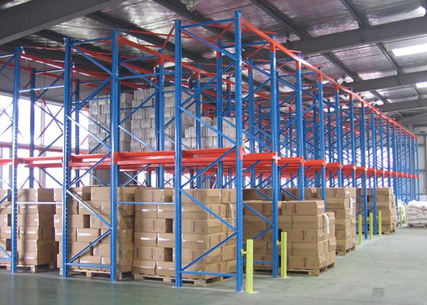 Steel Drive In Heavy Duty Pallet Racking System Storage Metal Racks