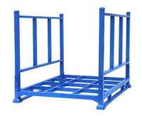 China Vertical Tire Stacking Rack - 4 High Stack Capacity, Hot-Dip Galvanized Steel Construction for Warehouse Storage for sale