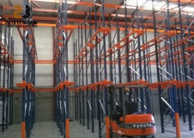 China 500-4000kg/pallet Drive In And Drive Through Racking Customzied Size for sale