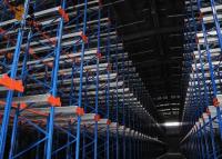 China Cold Rolled Steel Drive In Pallet Racking 500-4000kg Capacity 5 Year Warranty for sale