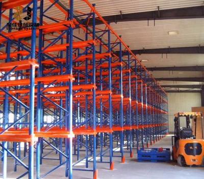 China Safe Drive In Pallet Racking / Heavy Duty Warehouse Rack Shelving for sale
