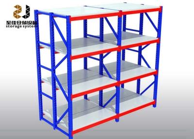 China 200-500kg/level Warehouse Pallet Rack Shelving / Industrial Metal Rack Shelving for sale