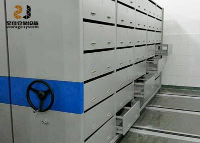 China Safety Lock 6 Layers Moving File Cabinets Shelf System With Warranty 5 Years for sale