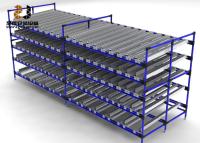 China Adjustable Multi-Level Flow Rack 500kg-2500kg Capacity Steel Warehouse Storage Rack for sale
