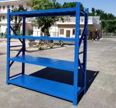 China 1800mm 2-8 Layer Four Levels Adjustable Butterfly Hole Light Duty Storage Shelf for sale