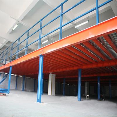 China Platform Floor Industrial Mezzanine Floors 500-1000 Kg/m2 Load Capacity Modular and Industrial Design for sale