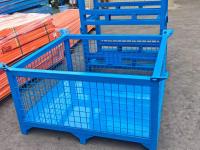 China Heavy Duty Non-Collapsible Stacking Storage Cage 1200x1000mm for Warehouse for sale