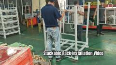 Video on Installing Demountable Storage Cages for Warehouses