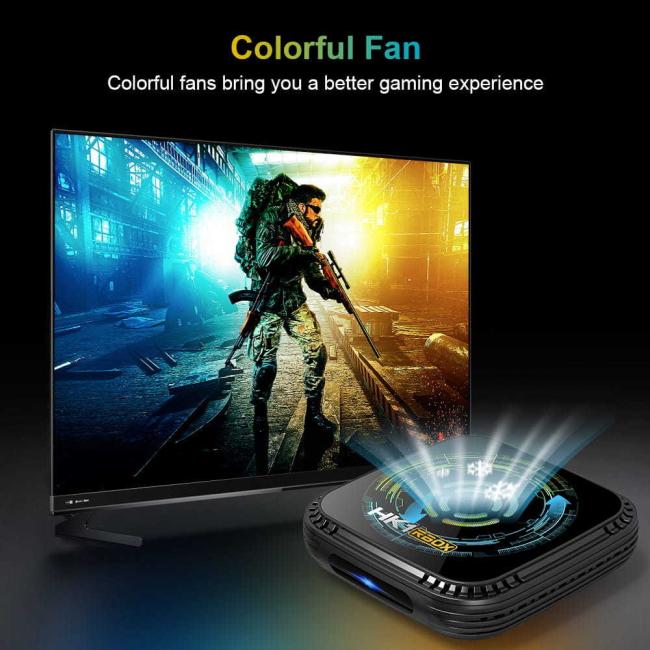 RGB cooling fan for efficient heat dissipation