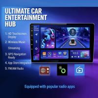 Quality 10 Inch Universal Car Radio Supports Carplay And Android Auto Built In Fm Car for sale