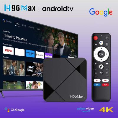 China H96 Max Android 14 Set Top Box 8k Ultra HD Wifi 6 Streaming Media IPTV Player for sale