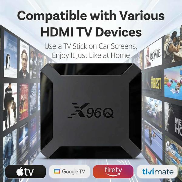 Quality Customized Xtream Codes API X96Q Android 10 Tv Box 4k Resolution Ultra Hd for sale