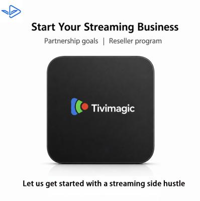 China Wholesale streaming TV box preinstalled tivimagic player Support IPTV Server Playlist for sale