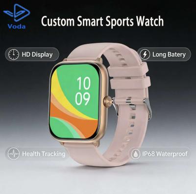 China Voda Factory Custom Smart Watch IP68 Waterproof Sport Watch For Young People for sale