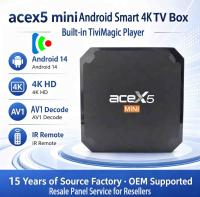 Quality Wholesale 4K Streaming Tivimagic Player Google Android 14 TV Box for Europe and for sale