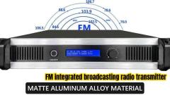 300W FM Integrated Broadcasting Radio Transmitter for Reliable Communication