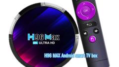 H96MAX Android Smart TV Box, 4K Ultra HD Media Player, Dual-Band WiFi, Bluetooth Streaming