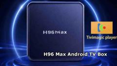 Factory Customized H96 Max Android TV Box Media Player 8k Hd 4gb+32gb Multilanguage
