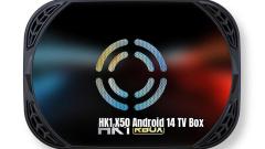 HK1 X50 Android 14 TV Box WiFi 6 4K Video Smart Media Player