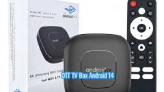 Voda Custom Wholesale OTT TV Box Android 14 Dual WiFi HDR 8K Streaming Player