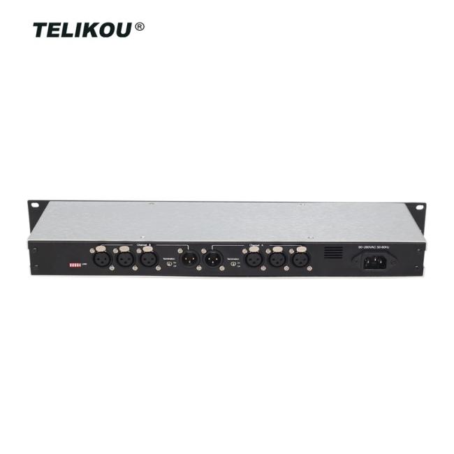 TELIKOU PW-202 standard 1U Two channel Intercom system Power Supply  broadcast equipment