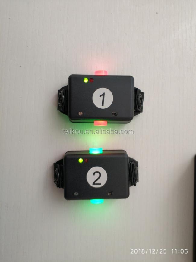 wireless tally intercom system for cameraman switcher