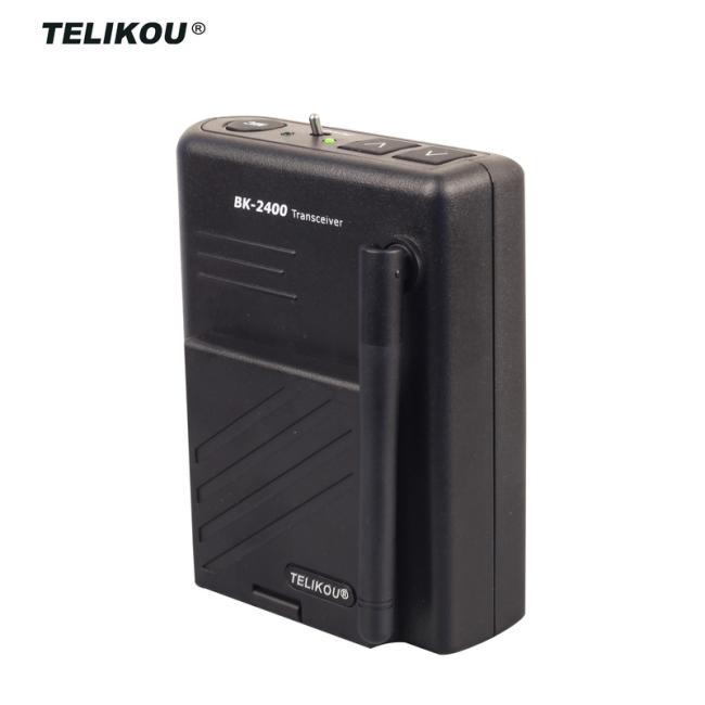 TELIKOU MDS-400 2.4G Digital Full Duplex Four Channels Wireless Intercom Talk Back System