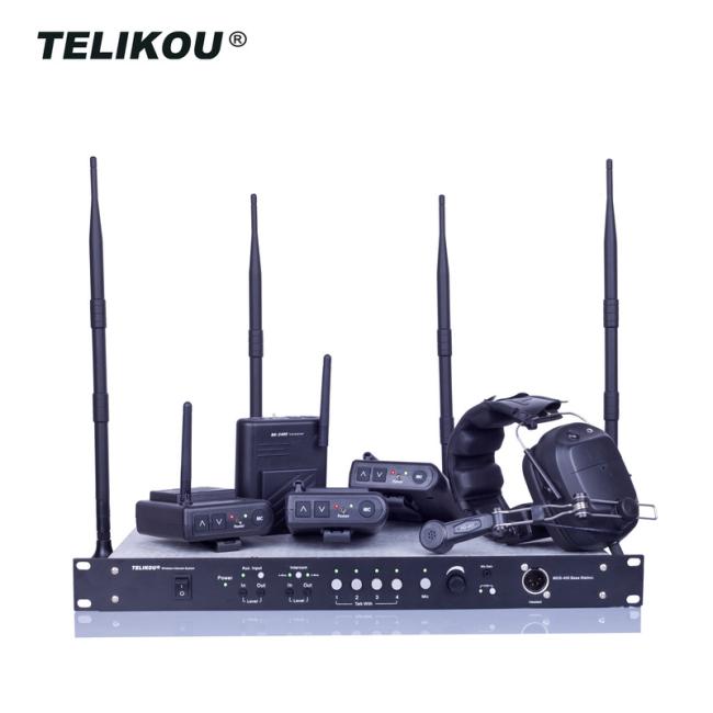 Telikou 1.9G/2.4G Digital Full Duplex wireless intercom system