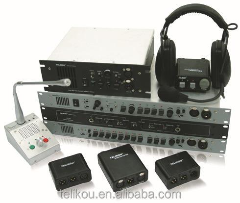 TELIKOU  New Update Director Dynamic Intercom Headset For Camera man , studio room , stage