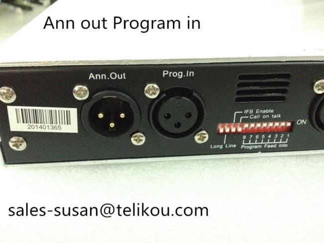 2019 TELIKOU New Update  TM-800 Eight channel wired intercom  System  For TV station lighting sound Stage