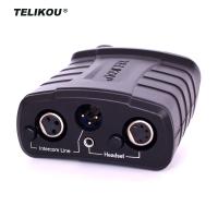 China BK-201 TV Studios Broadcast Intercom Belt Dual Channel Cable Package for sale