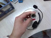 China Single Headband Ear Headband Light Weight With Electret Microphone Intercom for sale