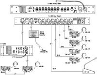 China TV Channel  TM-800 Eight Channel Wired Duplex Intercom Transceiver System for sale