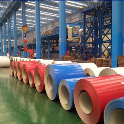 Cina La bobina d'acciaio di PPGI ha galvanizzato la lamiera di acciaio in bobina ASTM ricoperto zinco 0.8mm in vendita